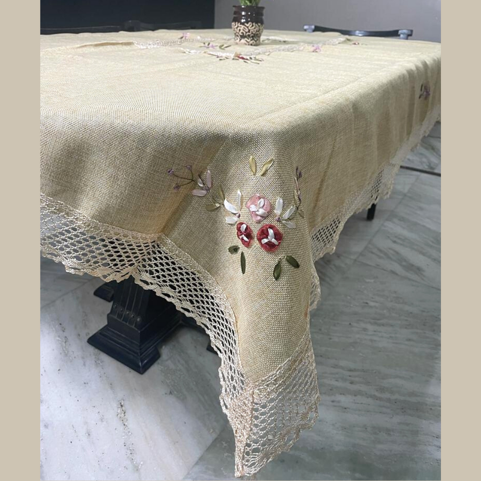 Khadi Jute Table Cover – Loomsmith