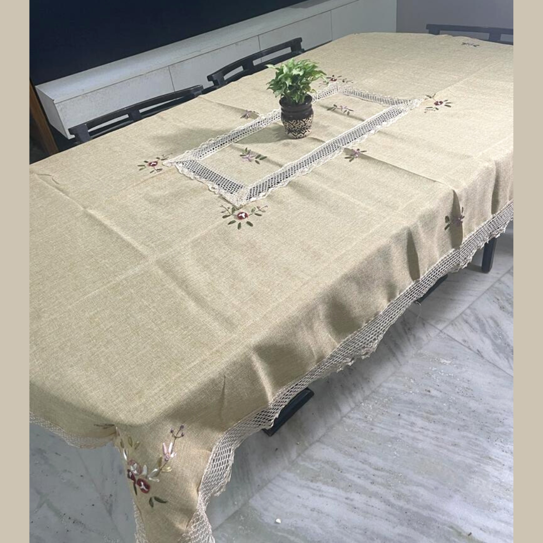 Khadi Jute Table Cover – Loomsmith