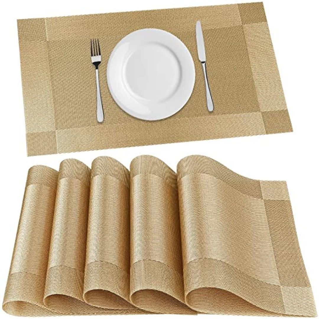 Textural Dining Mat Set – Loomsmith